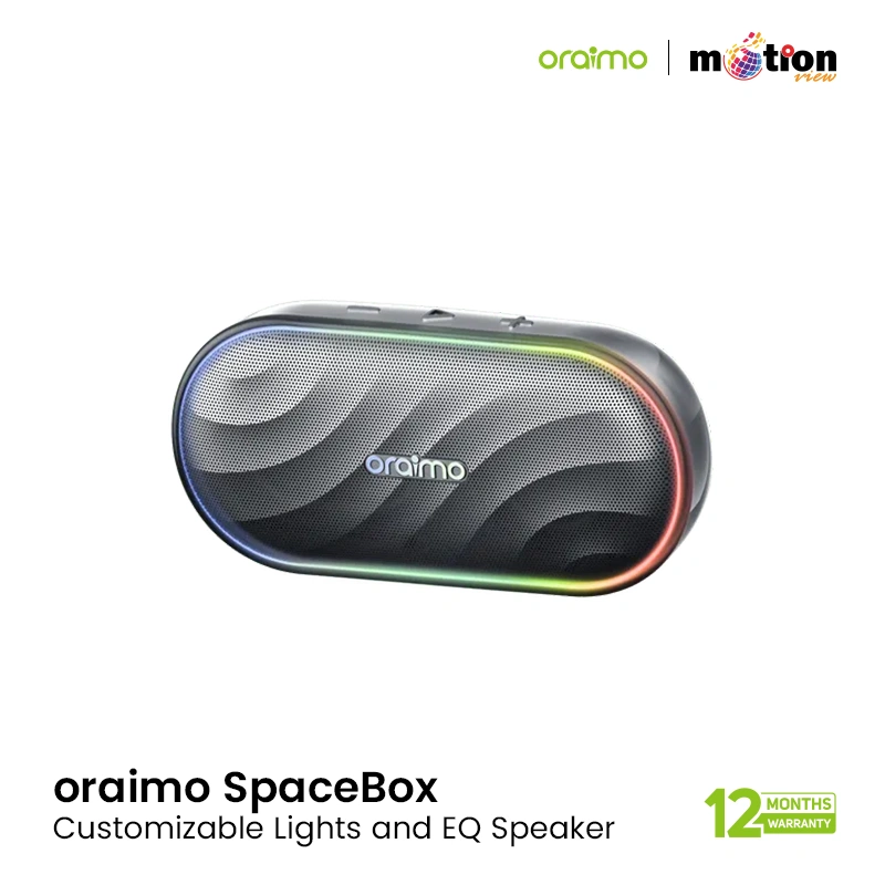 oraimo SpaceBox FM and Customizable Lights and EQ Speaker price in Bangladesh